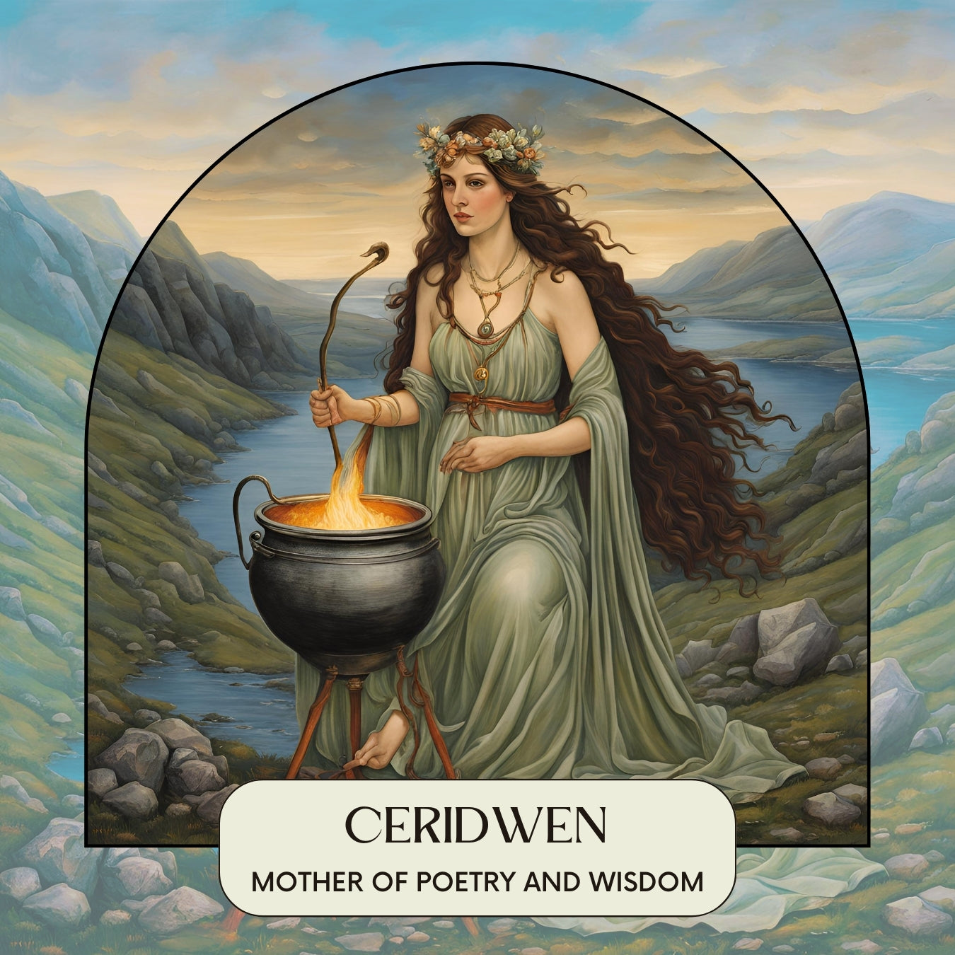 Ceridwen: Mother of Poetry and Wisdom in Celtic mythology – Celtic Jewelry
